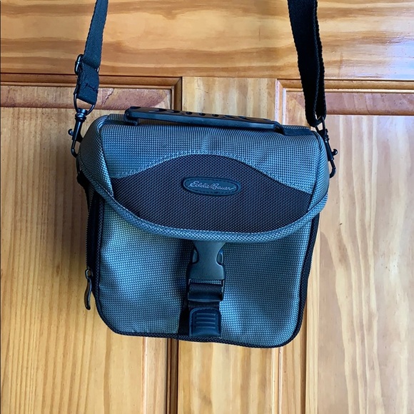 Eddie Bauer | Bags | Eddie Bauer Mens Camera Bag Grey And Black | Poshmark